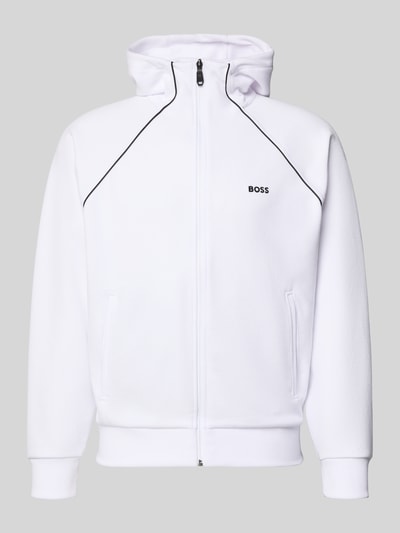 Weiße Sweatjacke Herren