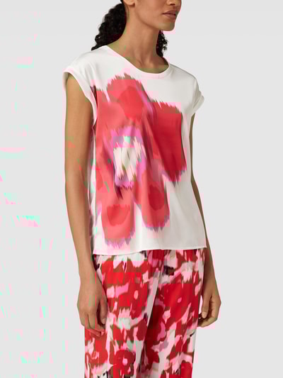 Taifun T-Shirt mit floralem Motiv-Print Modell 'SOFT ROMANCE' (offwhite ...