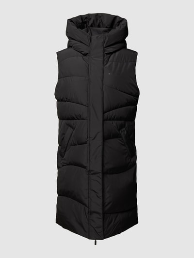 Mazine Bodywarmer met capuchon, model 'Wanda' in zwart online kopen | P&C