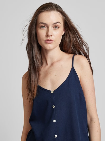 Vero Moda Top met bandjes van een mix van viscose en linnen, model ...