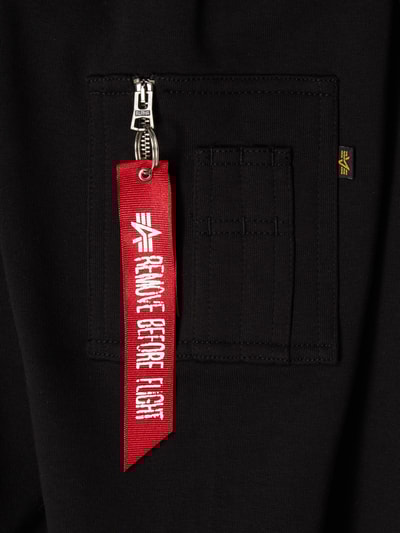 Alpha Industries 'X-FIT HOODY' mit Ärmeltasche (schwarz) online kaufen