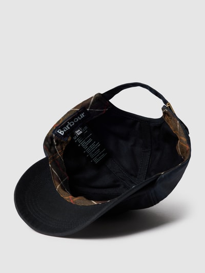 Barbour Pet met labelstitching in marineblauw online kopen | P&C
