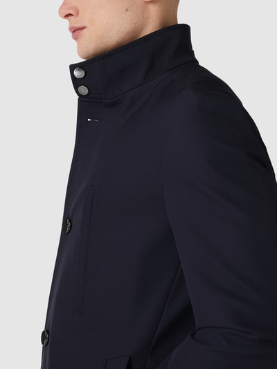 BOSS Mantel mit Label-Details Modell 'Hyde' (marine) online kaufen