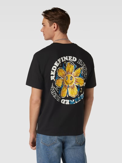Redefined Rebel T-Shirt mit Statement-Print Modell 'Carter' (black ...