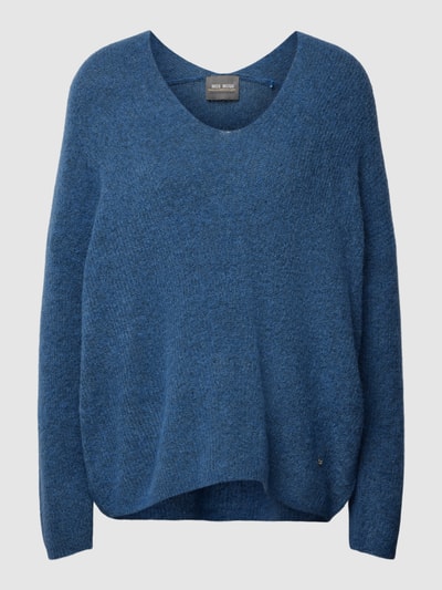 MOS MOSH Strickpullover mit V-Ausschnitt Modell 'THORA' (smaragd) online kaufen