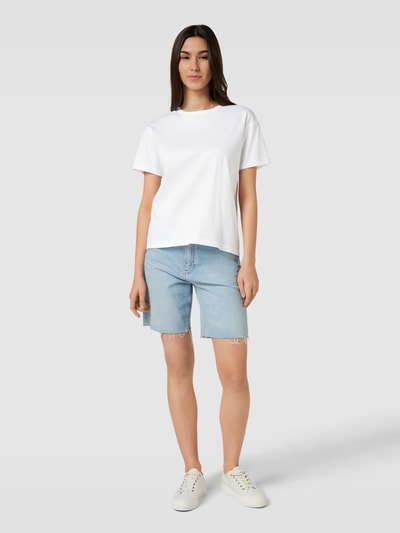 MOS MOSH T-Shirt mit Rundhalsausschnitt Modell 'AINA O-SS TEE' (weiss) online kaufen