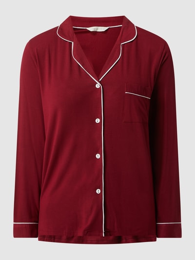 Cyberjammies Pyjamabovendeel van modalmix, model 'Robyn' in rood online ...