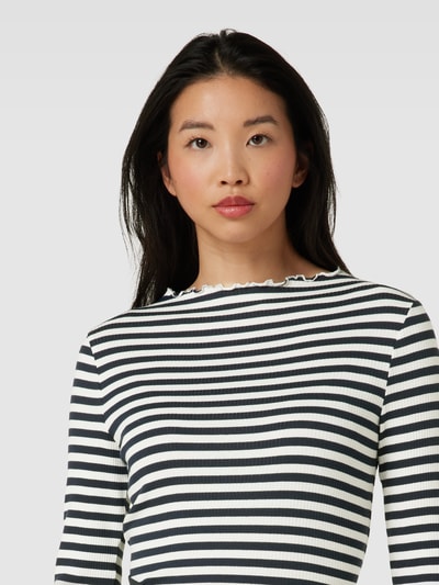 Vila Shirt met lange mouwen en streepmotief, model 'STRIPE' in ...