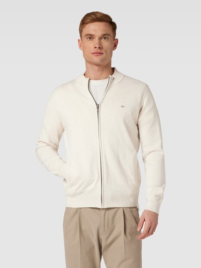 Fynch-Hatton Sweatjacke mit durchgehendem Reißverschluss (offwhite ...