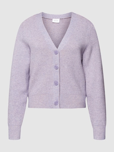 Vila Cardigan mit V-Ausschnitt Modell 'Viril' (flieder) online kaufen