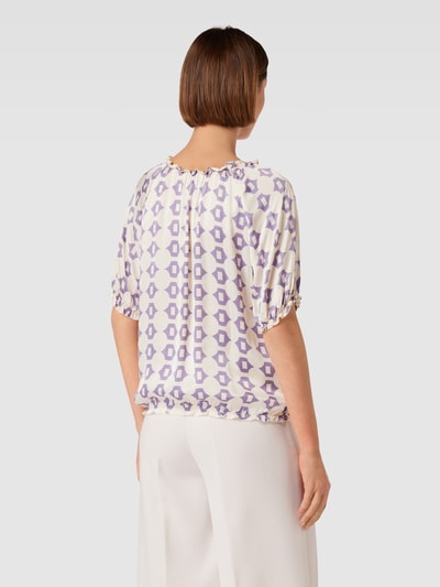 JC Sophie Bluse mit Allover-Muster Modell 'sonnit' (flieder) online kaufen