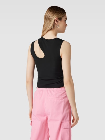 Pieces Top met cut-out, model 'KATE' in zwart online kopen | P&C