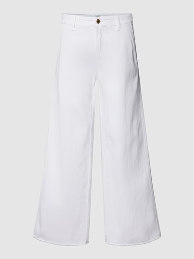 Cambio Flared Cut Jeans in verkürzter Passform Modell 'ALEC' (weiss ...