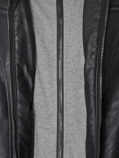 Montego Jacke in Leder-Optik (schwarz) online kaufen