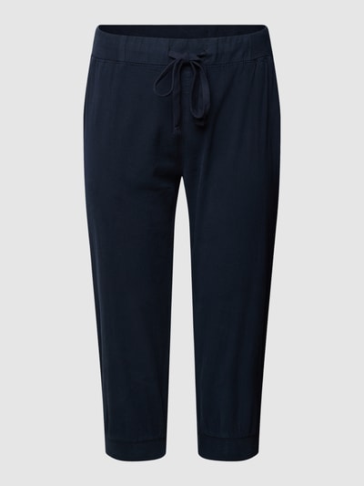 KAFFE Curve PLUS SIZE Caprihose mit Tunnelzug Modell 'NANA' (marine ...