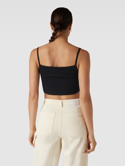 Review Crop Top FAMOUS mit Strass (black) online kaufen