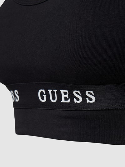 Guess Activewear Bustier mit Label-Detail Modell 'ALINE' (black) online ...