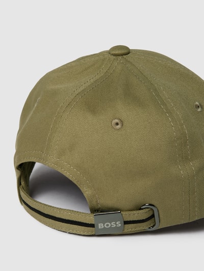 BOSS Cap mit Logo-Stitching Modell 'Cap-1' (oliv) online kaufen