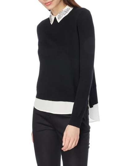 Ted Baker Pullover im Double-Layer-Look (black) online kaufen