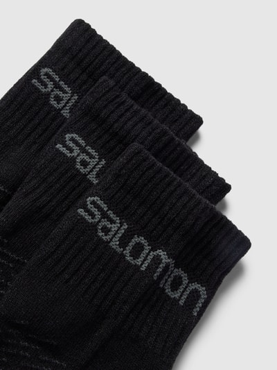 Salomon Socken mit Label-Details Modell 'ACTIVE' (black) online kaufen