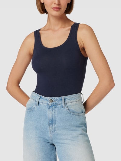 B.Young Top met boothals, model 'PAMILA' in marineblauw online kopen | P&C