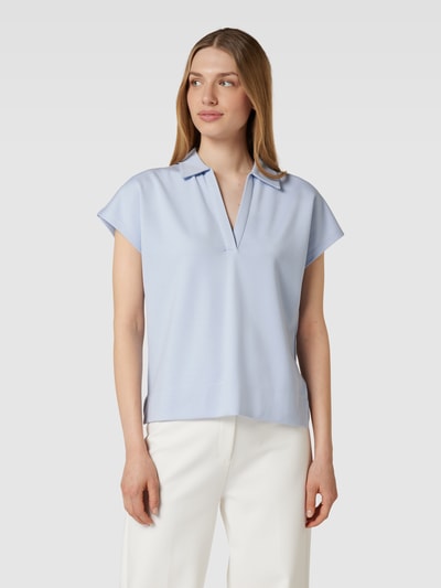 OPUS T-Shirt mit Viskose-Anteil in unifarbenem Design Modell 'Sulisa' (hellblau) online kaufen