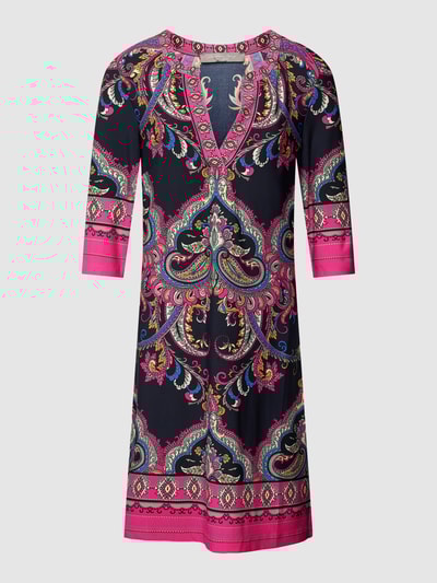 Christian Berg Woman Selection Knielanges Kleid mit Ornament-Muster ...