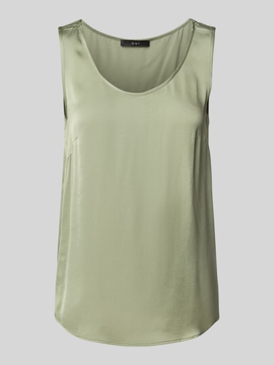 Oui Top mit Rundhalsausschnitt (khaki) online kaufen