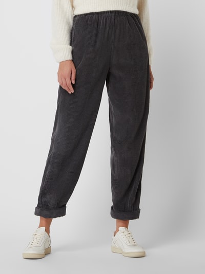 American Vintage Schlupfhose aus Cord Modell 'Padow' (anthrazit) online kaufen