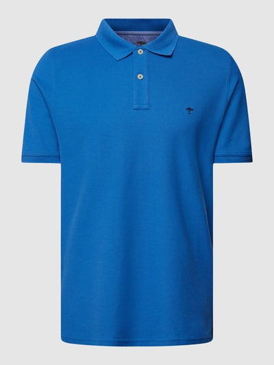 Fynch-Hatton Poloshirt mit Logo-Stitching (royal) online kaufen