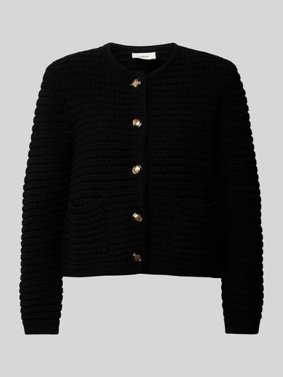 Bash Grof gebreide cardigan, model 'MARC' in offwhite online kopen | P&C