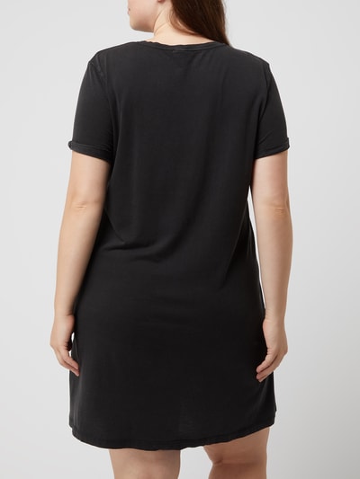 ONLY CARMAKOMA PLUS SIZE Shirtkleid aus Bio-Baumwolle Modell 'Savage' (black) online kaufen
