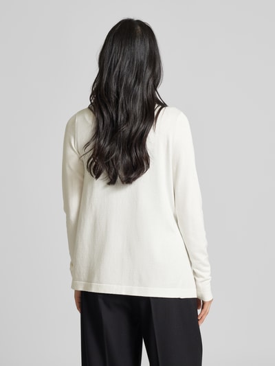 Kaffe Strickjacke in unifarbenem Design Modell 'KAFENIA ASTRID' (weiss ...