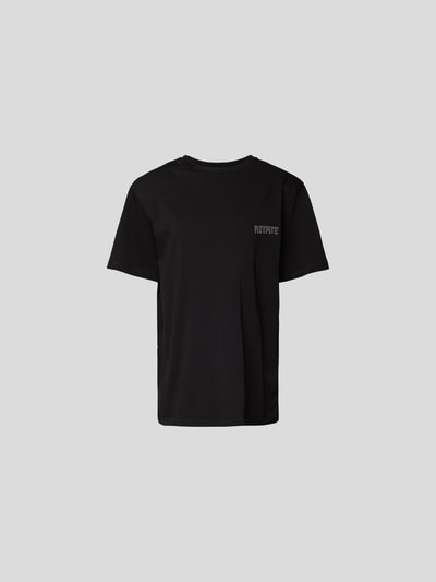 ROTATE Oversized T-Shirt mit Label-Applikation (black) online kaufen