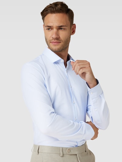 Jake*s Super Slim Fit Business-Hemd mit Kentkragen (bleu) online kaufen
