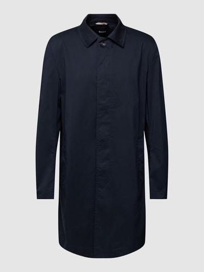 BOSS Mantel mit Eingrifftaschen Modell 'Jared' (blau) online kaufen