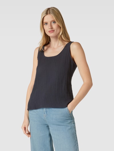 ICHI Top mit U-Ausschnitt Modell 'Foxa' (marine) online kaufen
