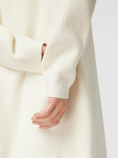 Marc O'Polo Strickkleid aus Baumwolle mit Rundhalsausschnitt (offwhite ...