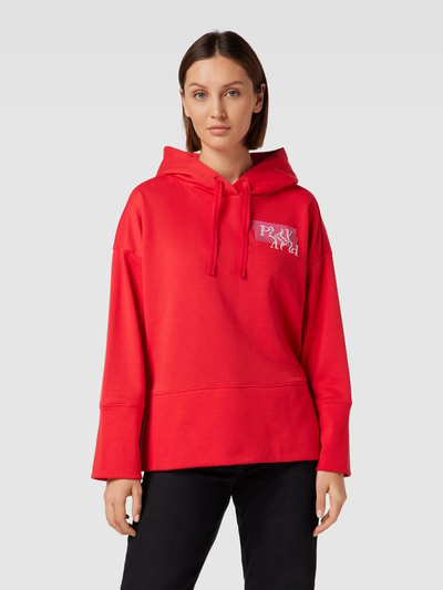 Smith and Soul Hoodie met statementstitching, model 'Play' in rood ...