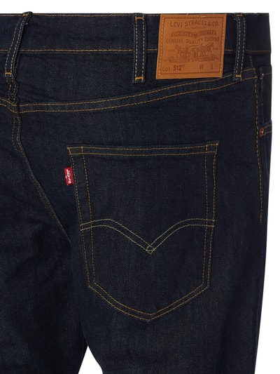 Levis Big&Tall PLUS SIZE slim tapered fit jeans met stretch, model '512' in jeansblauw online ...