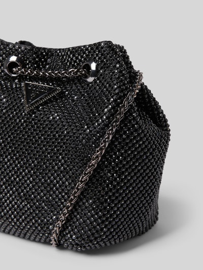 Guess Handtasche mit Ziersteinbesatz Modell 'ZALINA' (black) online kaufen