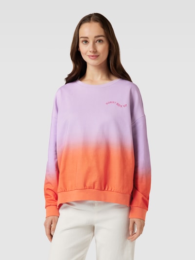 Smith and Soul Sweatshirt aus Baumwolle mit Statement-Stitching (pink ...