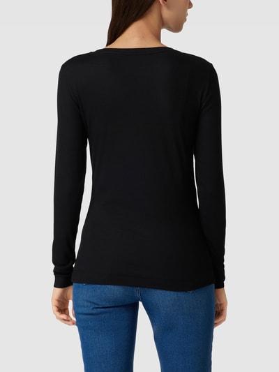 Armedangels Longsleeve mit Label-Detail Modell 'Jaale' (black) online ...
