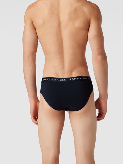 Tommy Hilfiger Slip mit Stretch Anteil im 3er Pack blau online kaufen