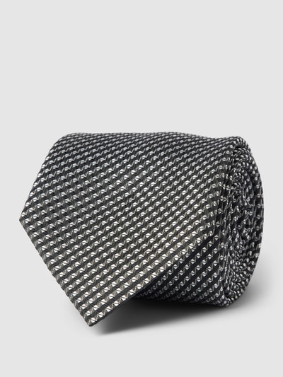 BOSS Krawatte mit Allover-Muster (7,5 cm) (black) online kaufen