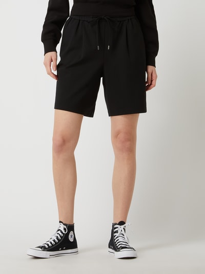MSCH Copenhagen Shorts mit Bundfalten Modell 'Jessia' (black) online kaufen