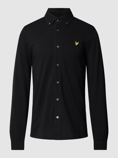 Lyle & Scott Slim Fit Freizeithemd mit Label-Stitching (black) online ...
