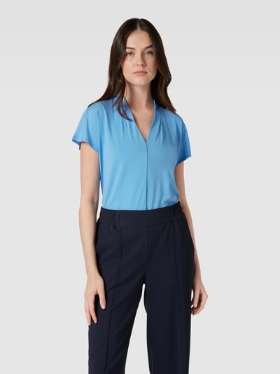 FREE/QUENT Bluse mit Ziernaht Modell 'Yrsa' (bleu) online kaufen