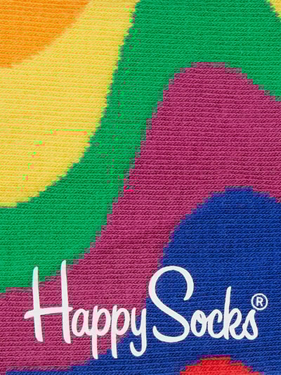Happy Socks Socken mit Allover-Muster (weiss) online kaufen