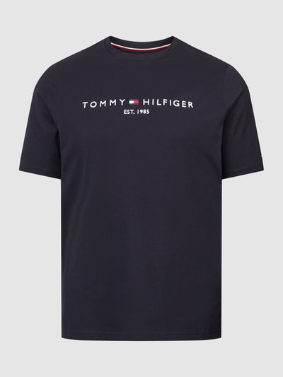 Tommy Hilfiger Big Tall PLUS SIZE T Shirt mit Label Detail marine online kaufen